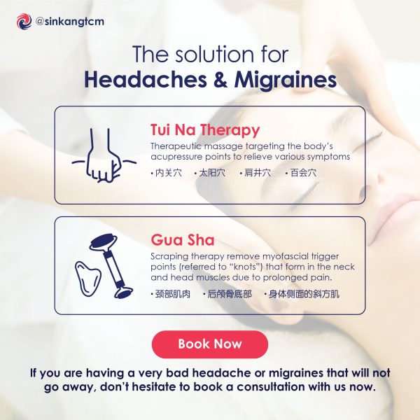 6 Types of Headaches and How to Treat Them - Sin Kang TCM